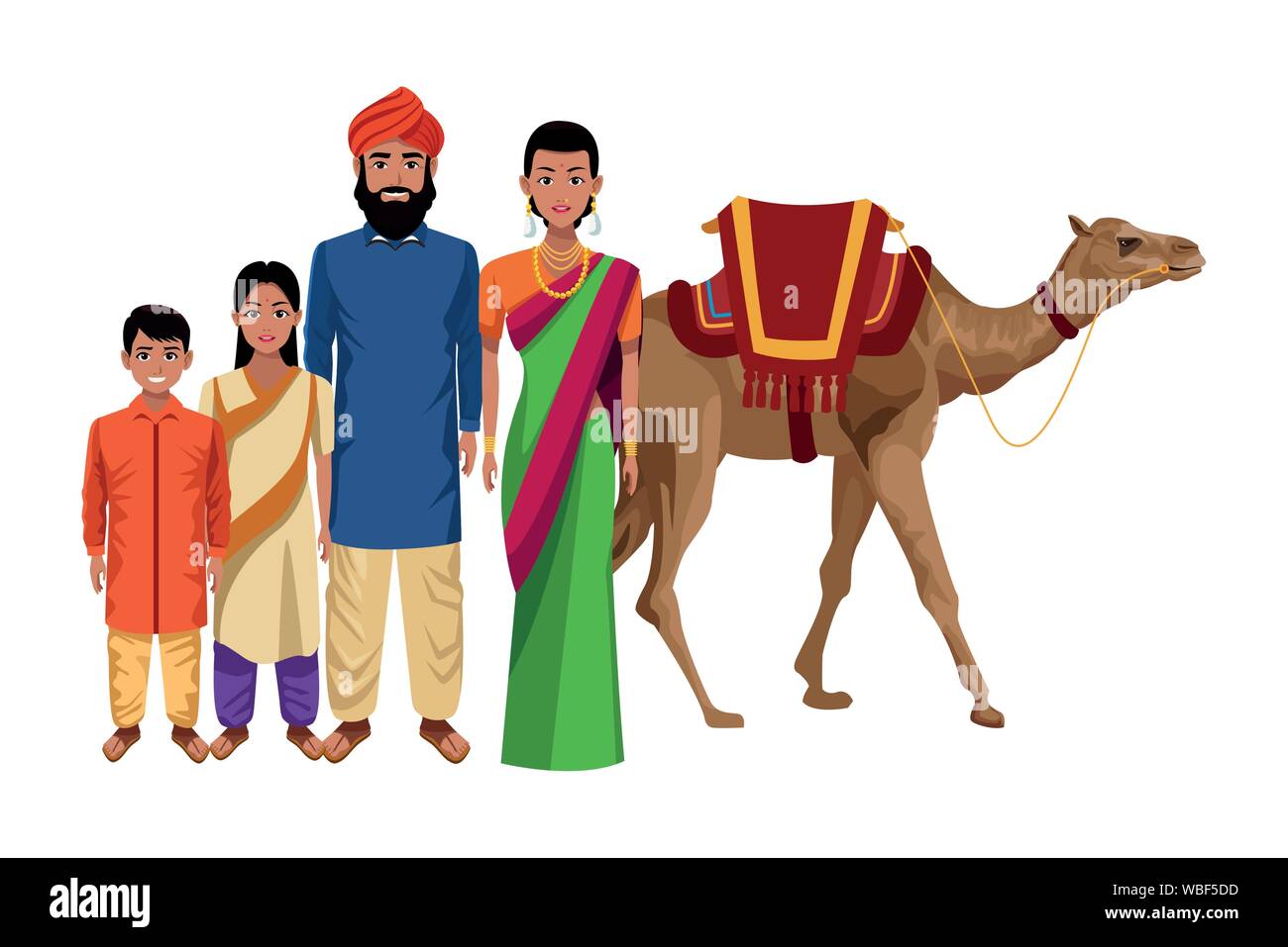 indian asian oriental culture cartoon Stock Vector Image & Art - Alamy