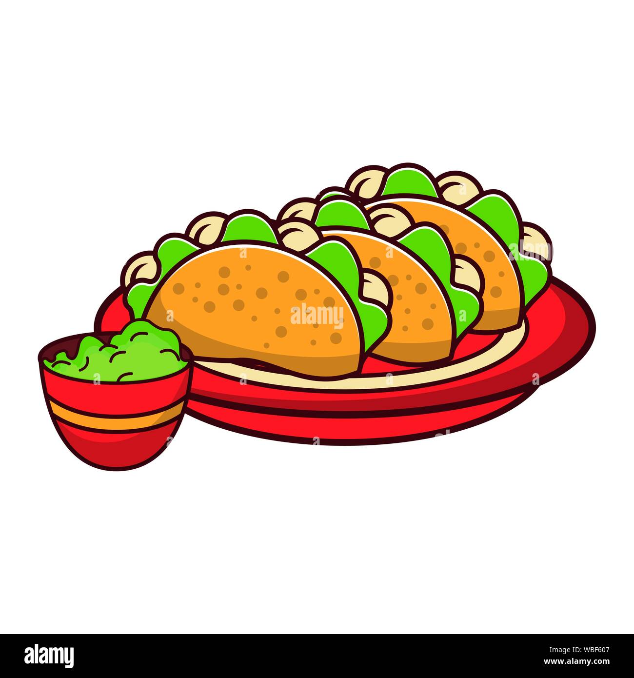 mexico culture and foods cartoons Stock Vector Image & Art - Alamy