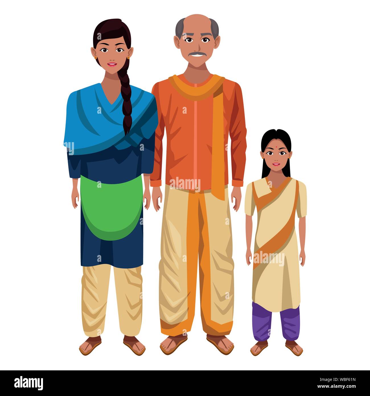 indian asian oriental culture cartoon Stock Vector Image & Art - Alamy