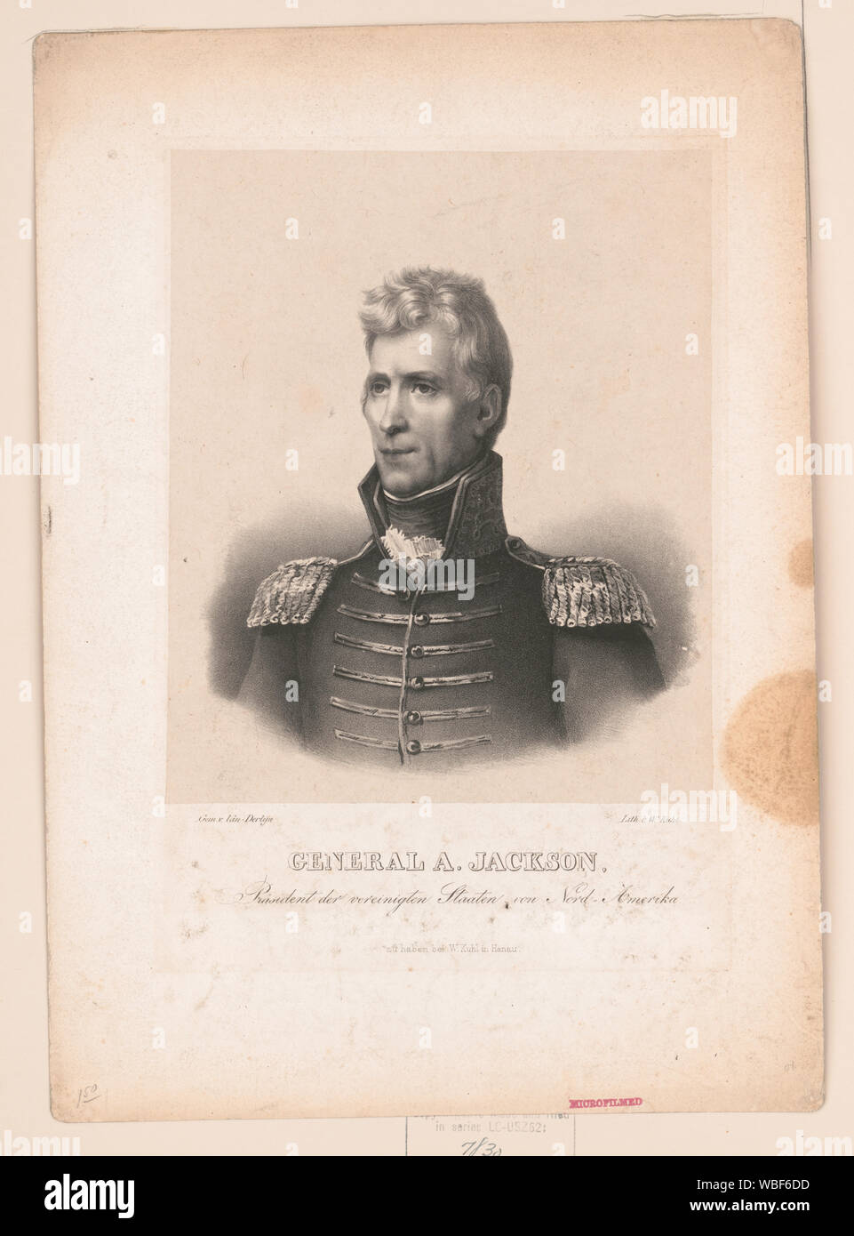 General A. Jackson Stock Photo - Alamy