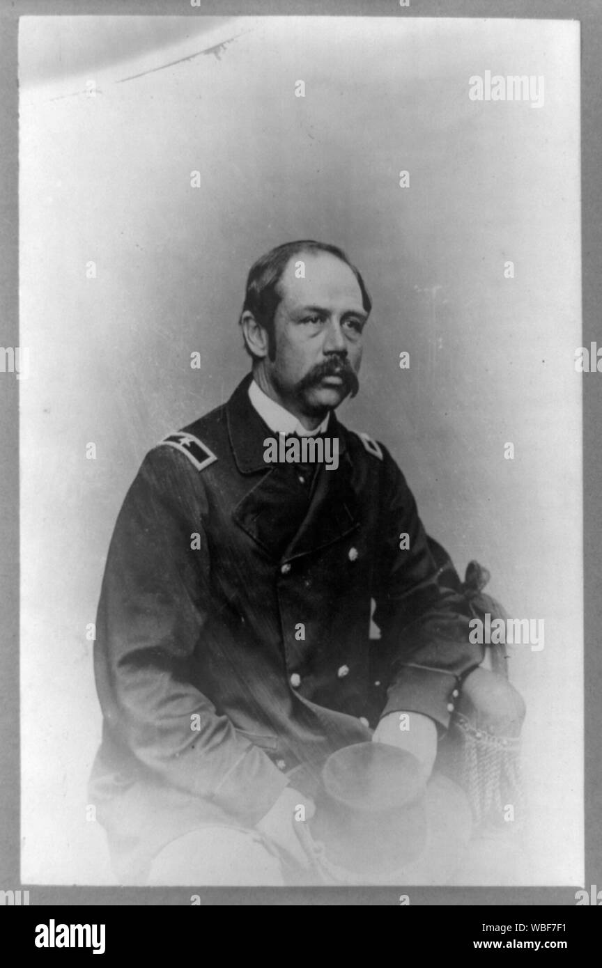 General George Henry Sharpe, three-quarter length portrait, seated ...