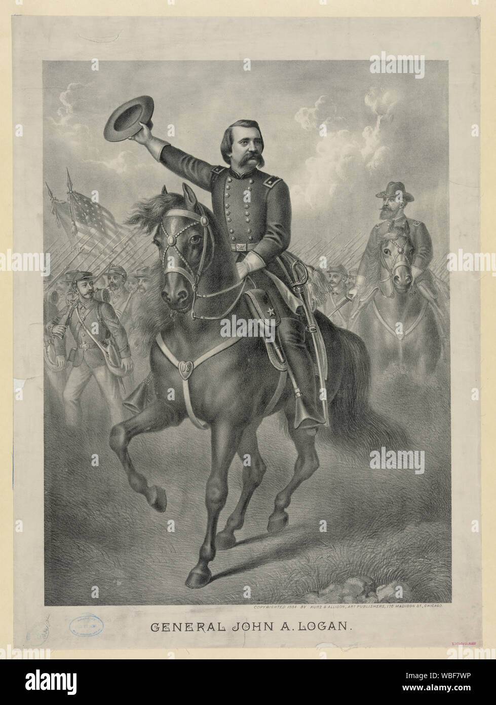 General John A. Logan Stock Photo - Alamy