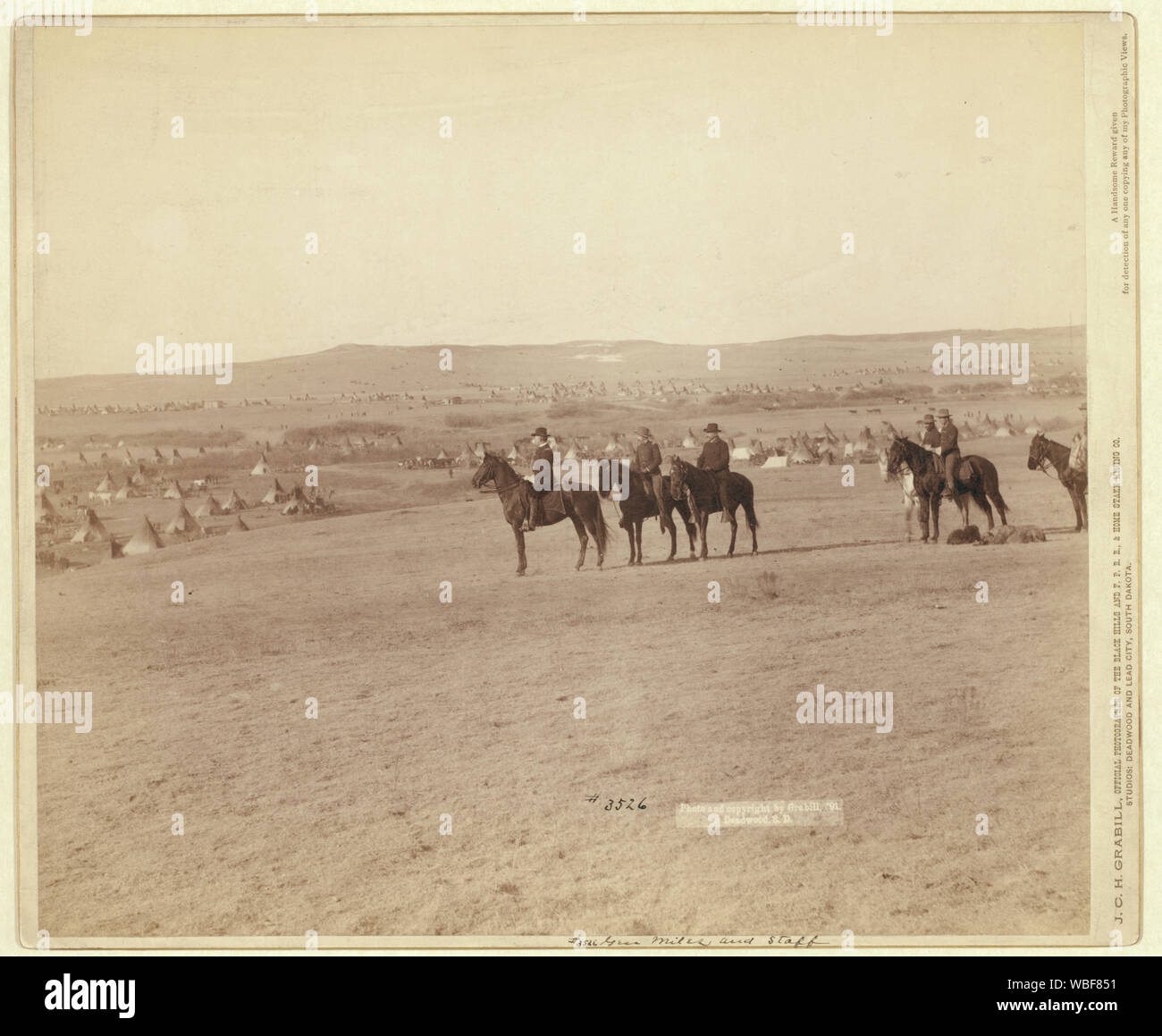 General Miles and staff Abstract/medium: 1 photographic print Stock ...