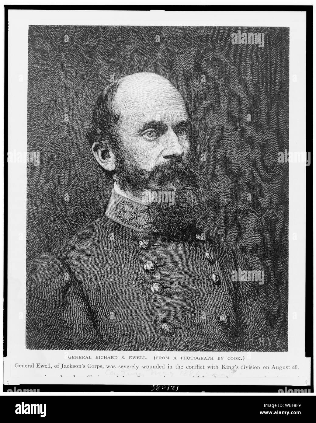 General Richard S. Ewell--General Ewell, of Jackson's Corps, was ...