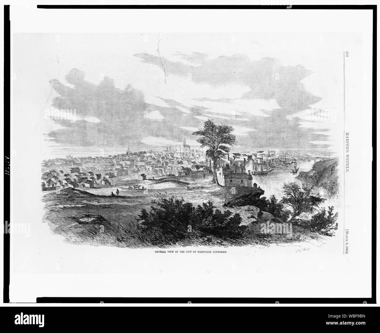 Nashville riverfront view Cut Out Stock Images & Pictures - Alamy