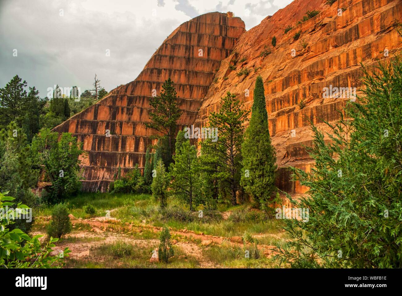 Colorado Springs , Colorado Landscape Stock Photo - Alamy