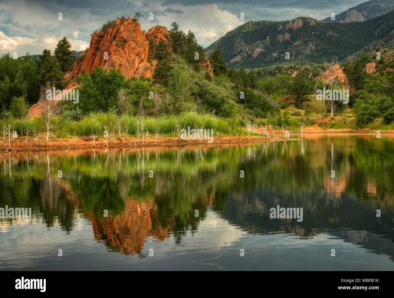Colorado Springs , Colorado Landscape Stock Photo - Alamy