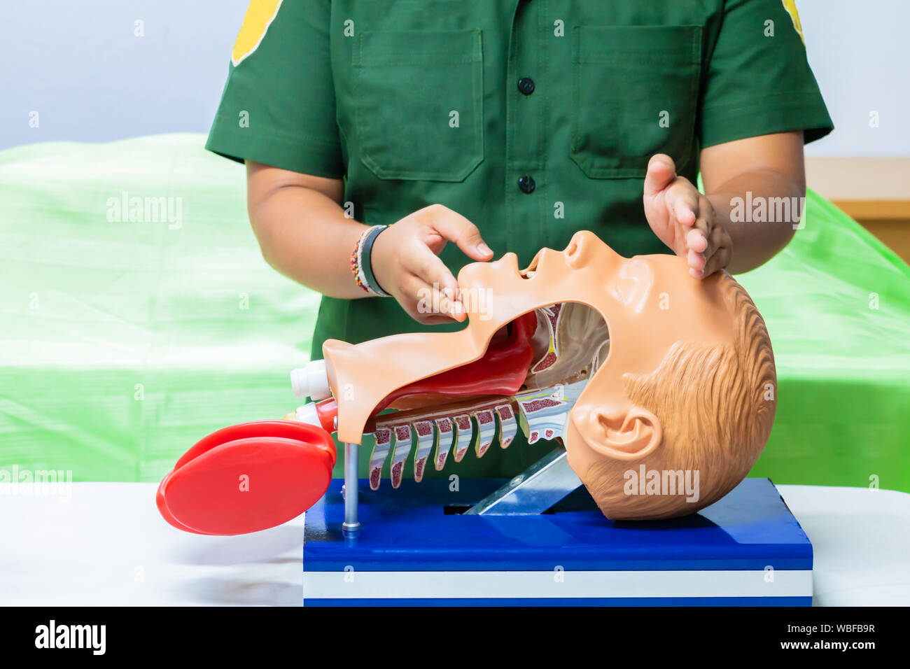 Ems student training hi-res stock photography and images - Alamy