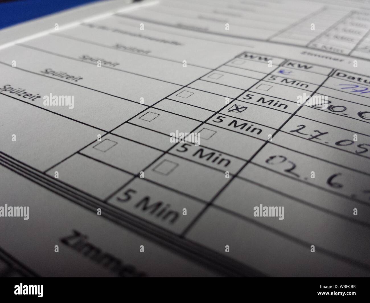 Test paper hi-res stock photography and images - Alamy