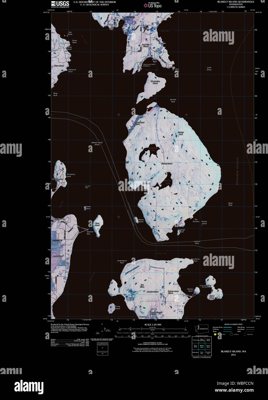 Map of blakely hi-res stock photography and images - Alamy