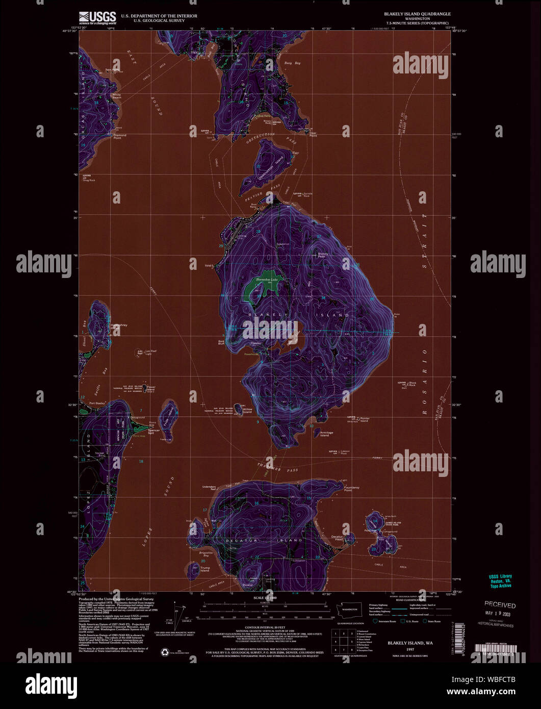 Map of blakely hi-res stock photography and images - Alamy