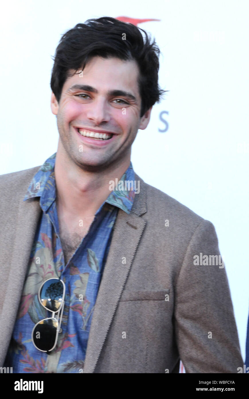Los Angeles, California, USA 26th August 2019 Actor Matthew Daddario ...