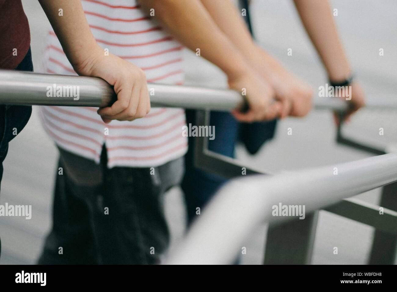Holding Railing High Resolution Stock Photography and Images - Alamy