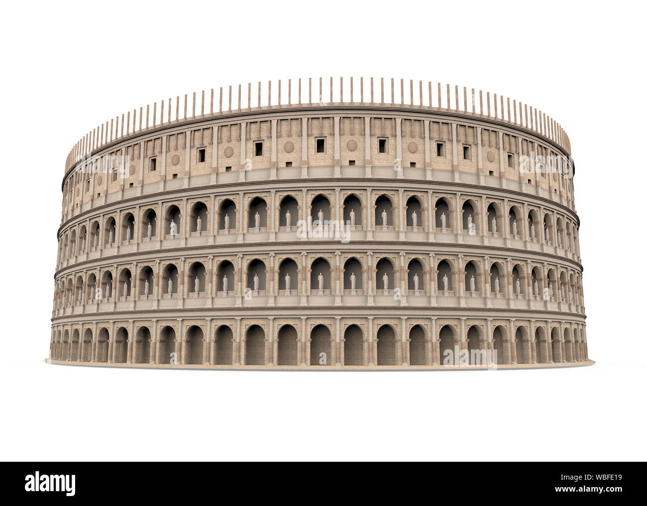 Italy rome colosseum roman Cut Out Stock Images & Pictures - Alamy