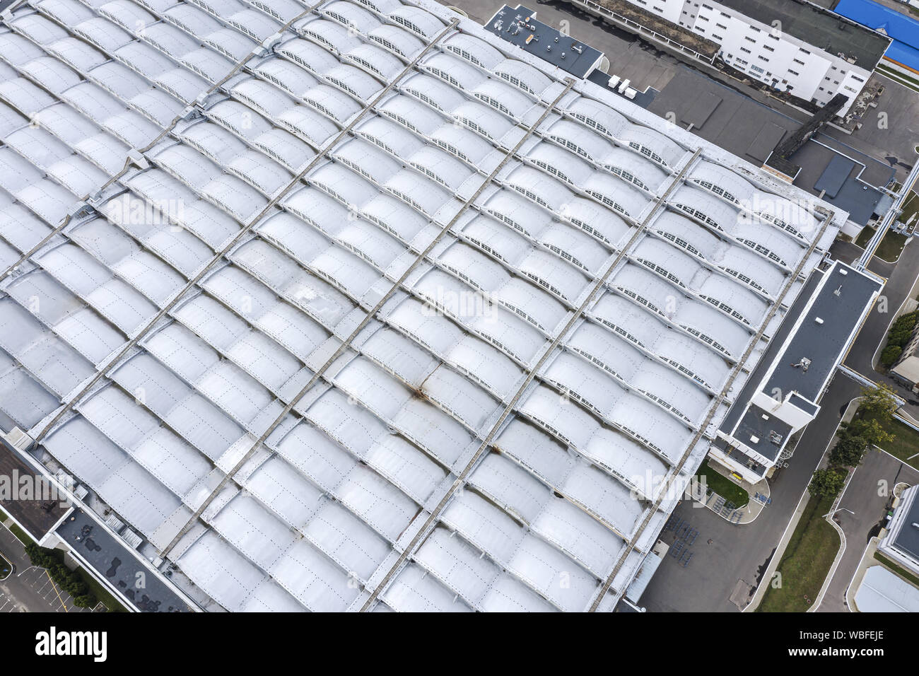 Drone view factory industrial zone hi-res stock photography and images ...