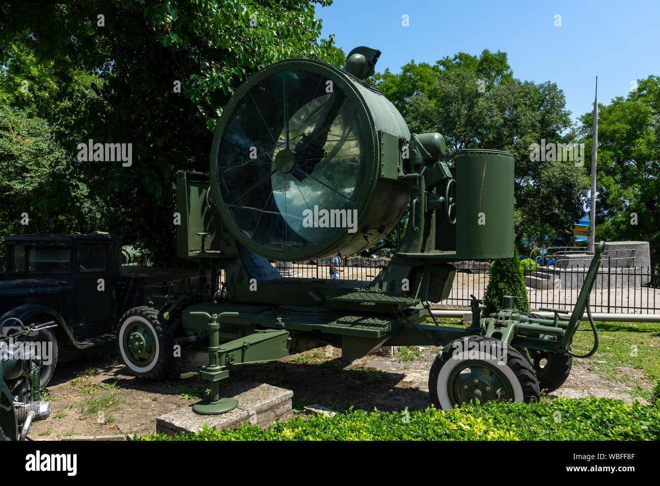 World war searchlight hi-res stock photography and images - Alamy