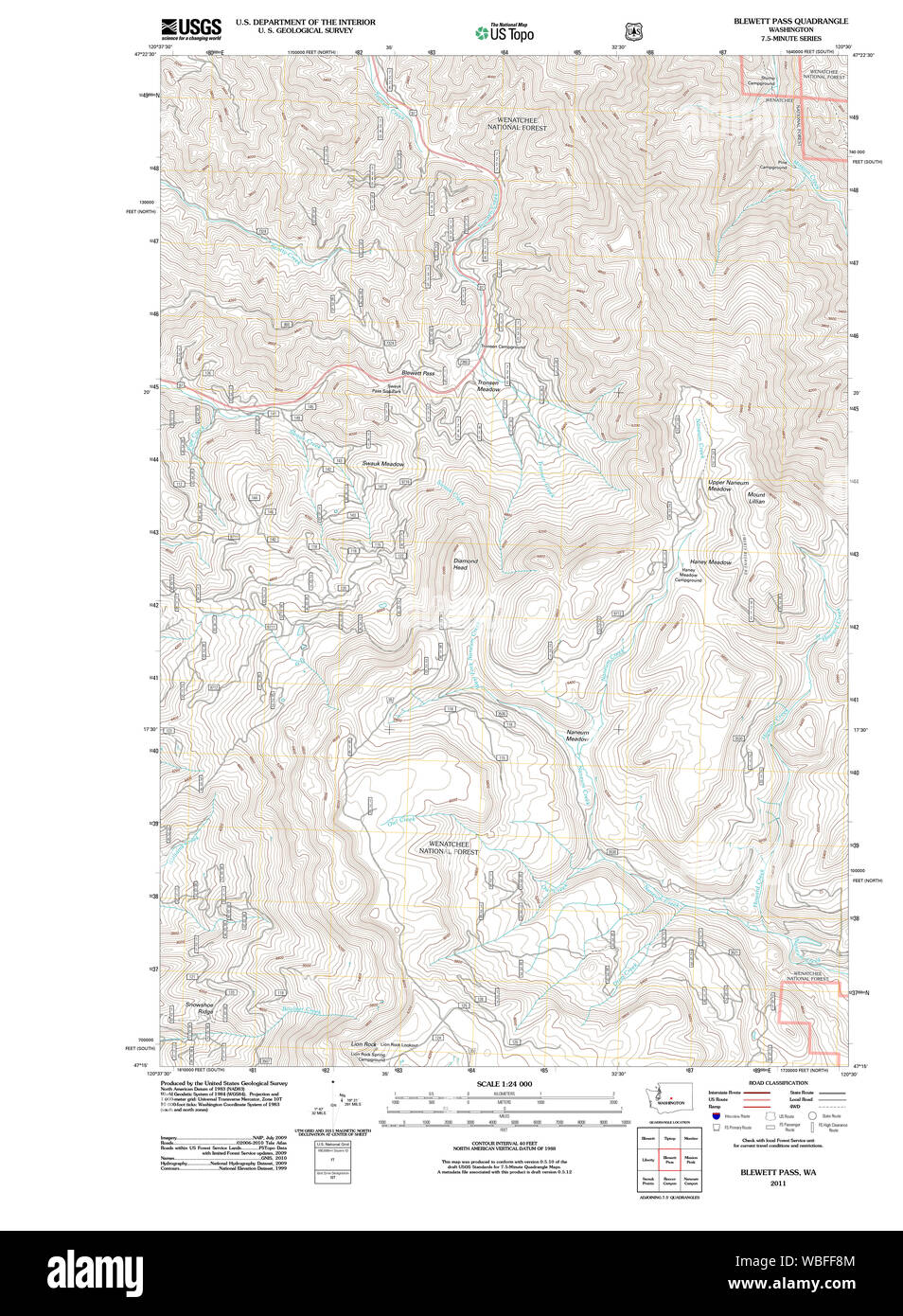 Blewett pass Cut Out Stock Images & Pictures - Alamy