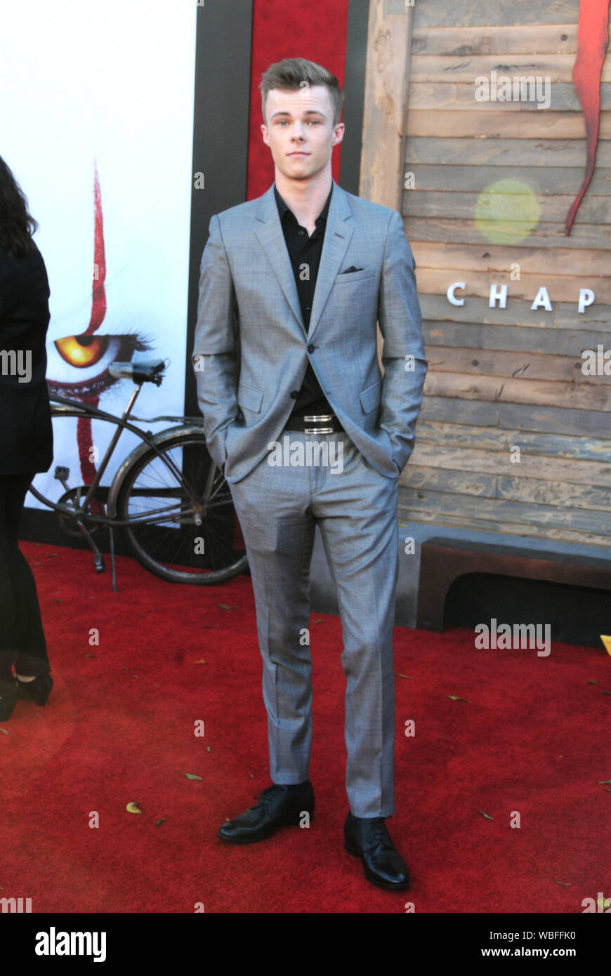 Los Angeles, California, USA 26th August 2019 Actor Nicholas Hamilton ...