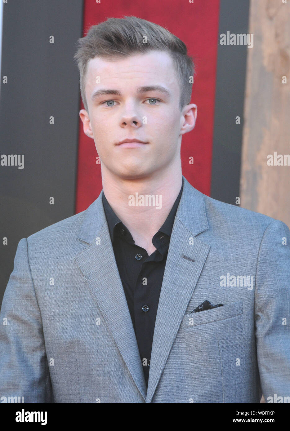 Los Angeles, California, USA 26th August 2019 Actor Nicholas Hamilton ...