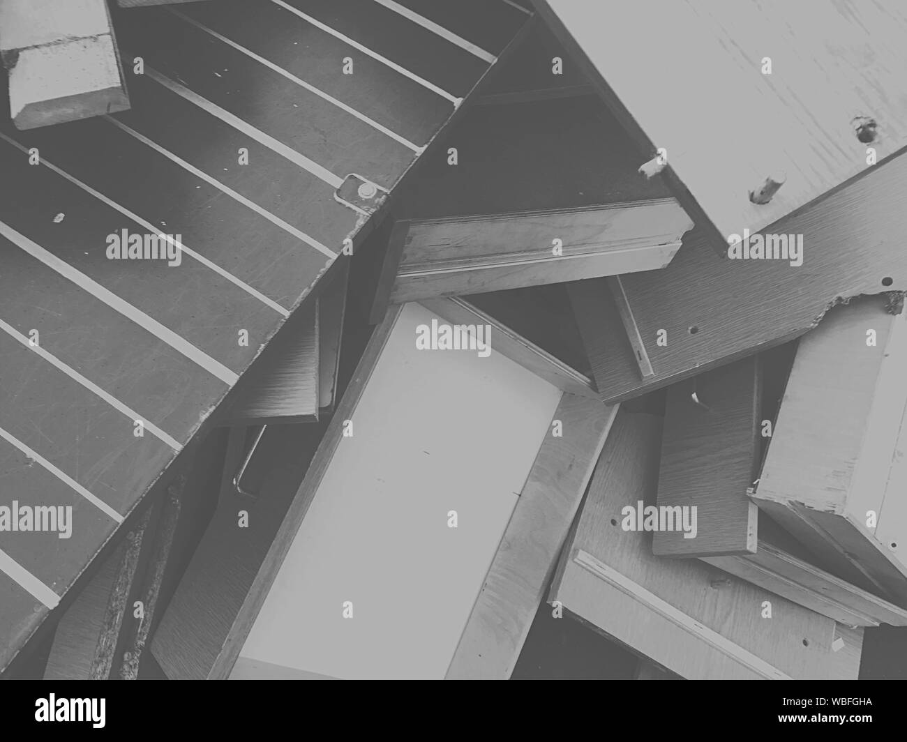 Broken wood furniture hi-res stock photography and images - Alamy