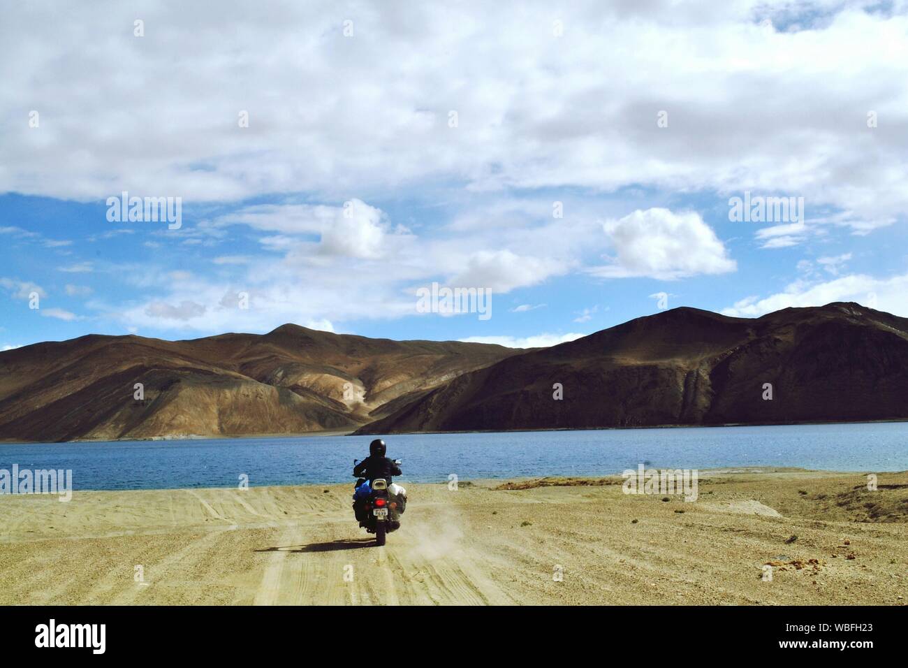 Motorcycle rear mountain hi-res stock photography and images - Alamy