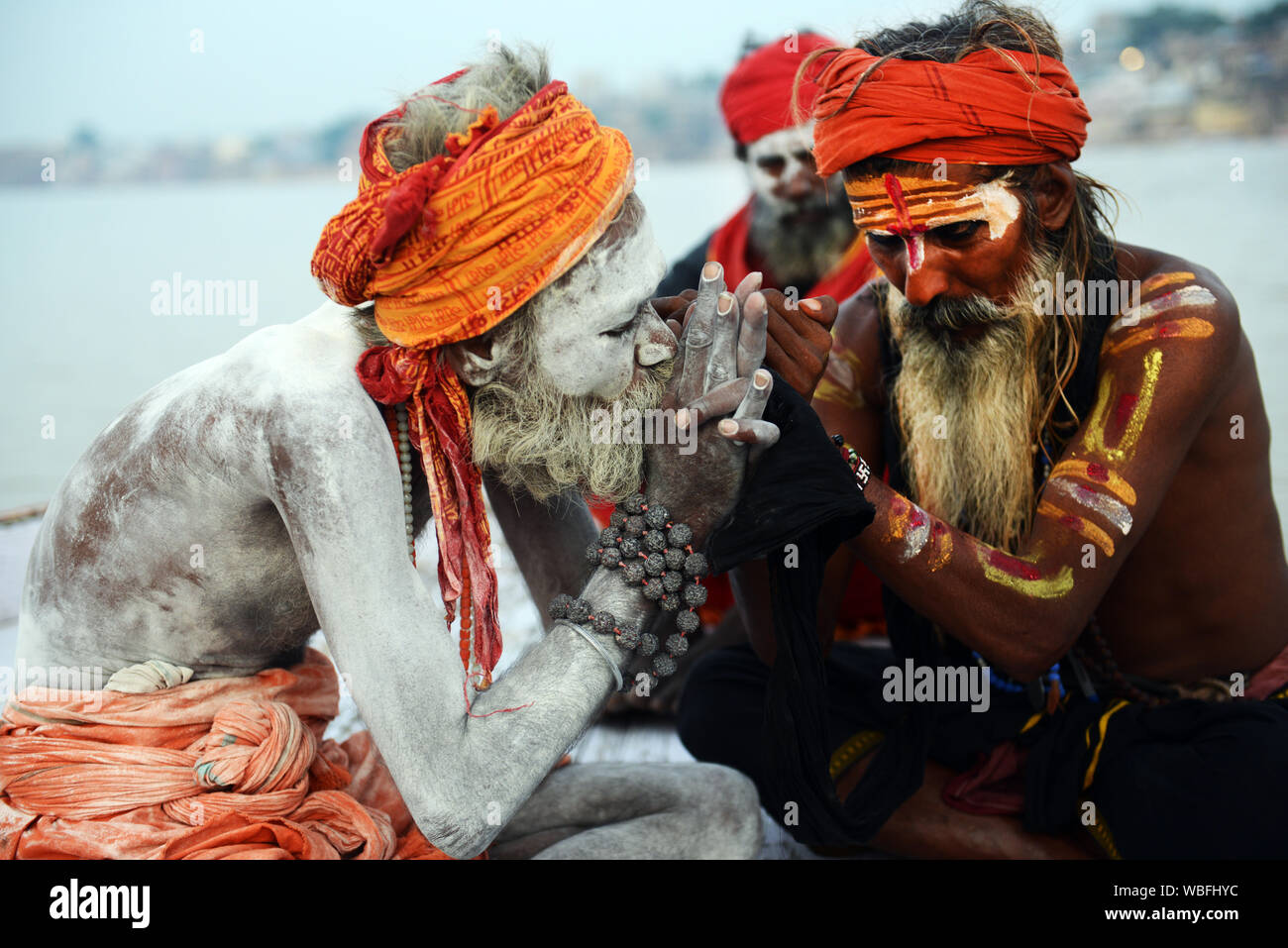 Sadhus in india hi-res stock photography and images - Alamy