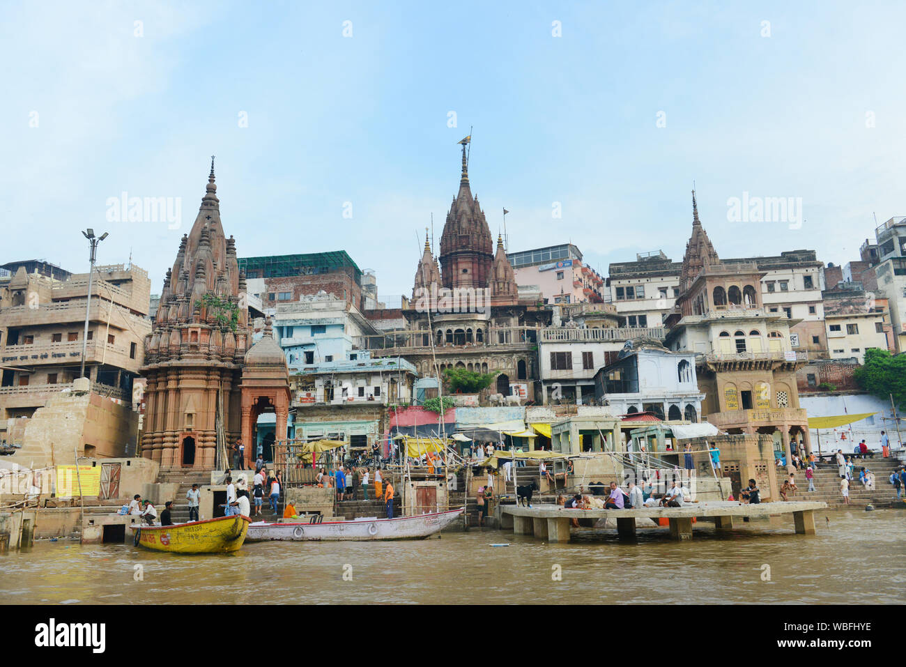 Varanasi city view hi-res stock photography and images - Alamy