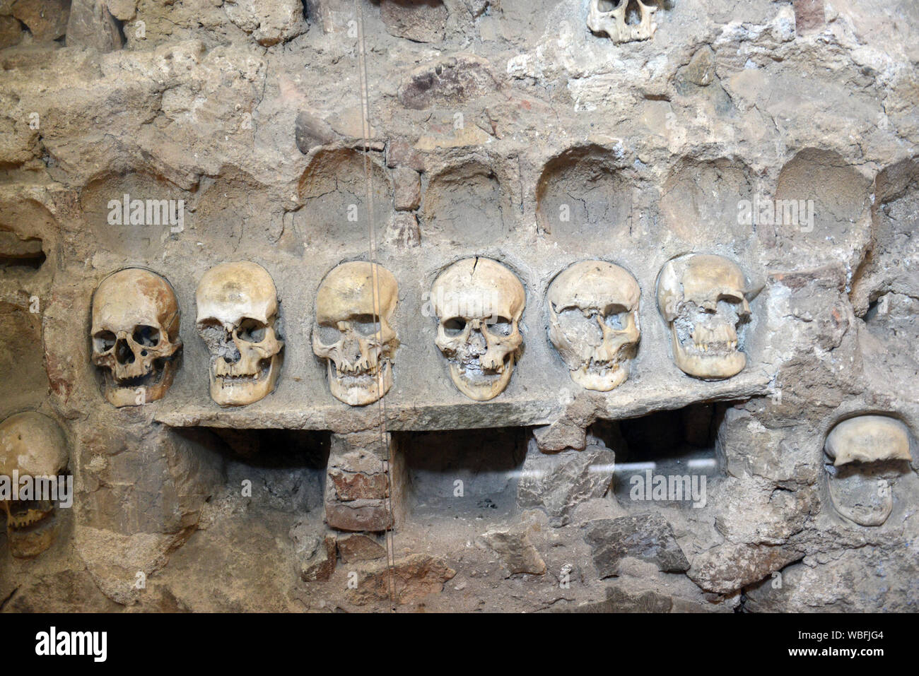 Skull tower cele kula hi-res stock photography and images - Alamy