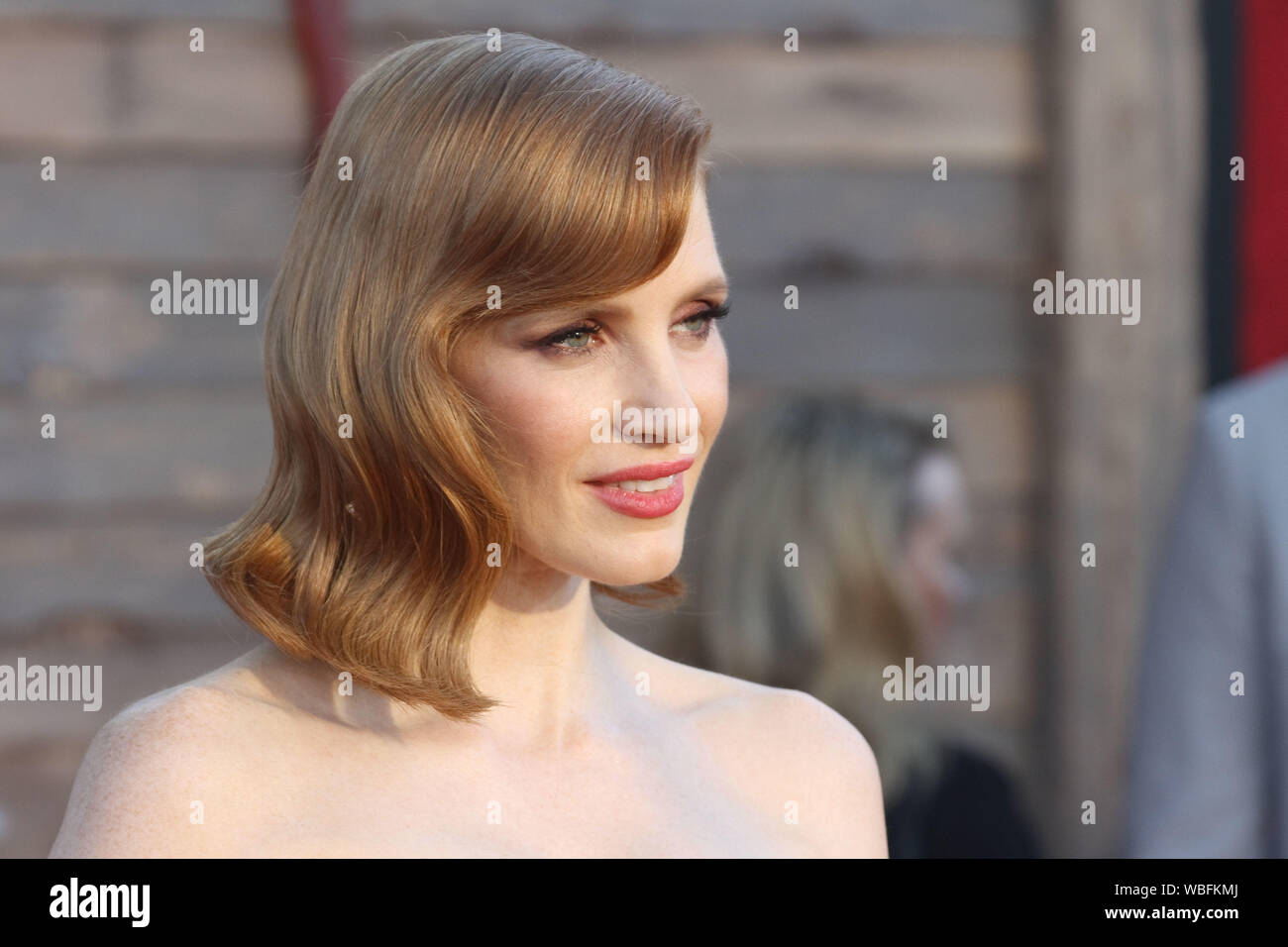 Los Angeles, USA. 26th Aug, 2019. Jessica Chastain at New Line Cinema's ...