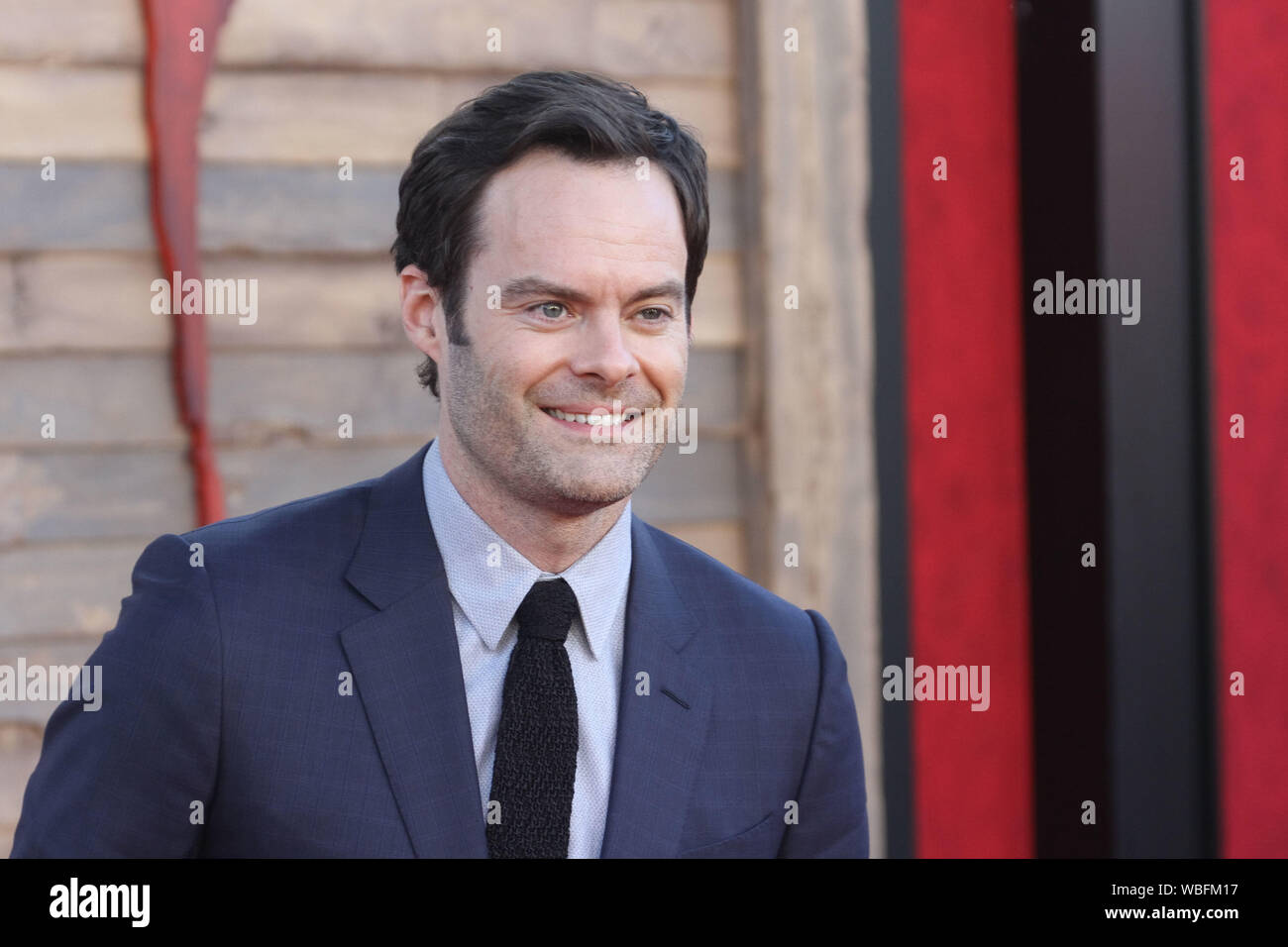 Los Angeles, USA. 26th Aug, 2019. Bill Hader at New Line Cinema's "It ...