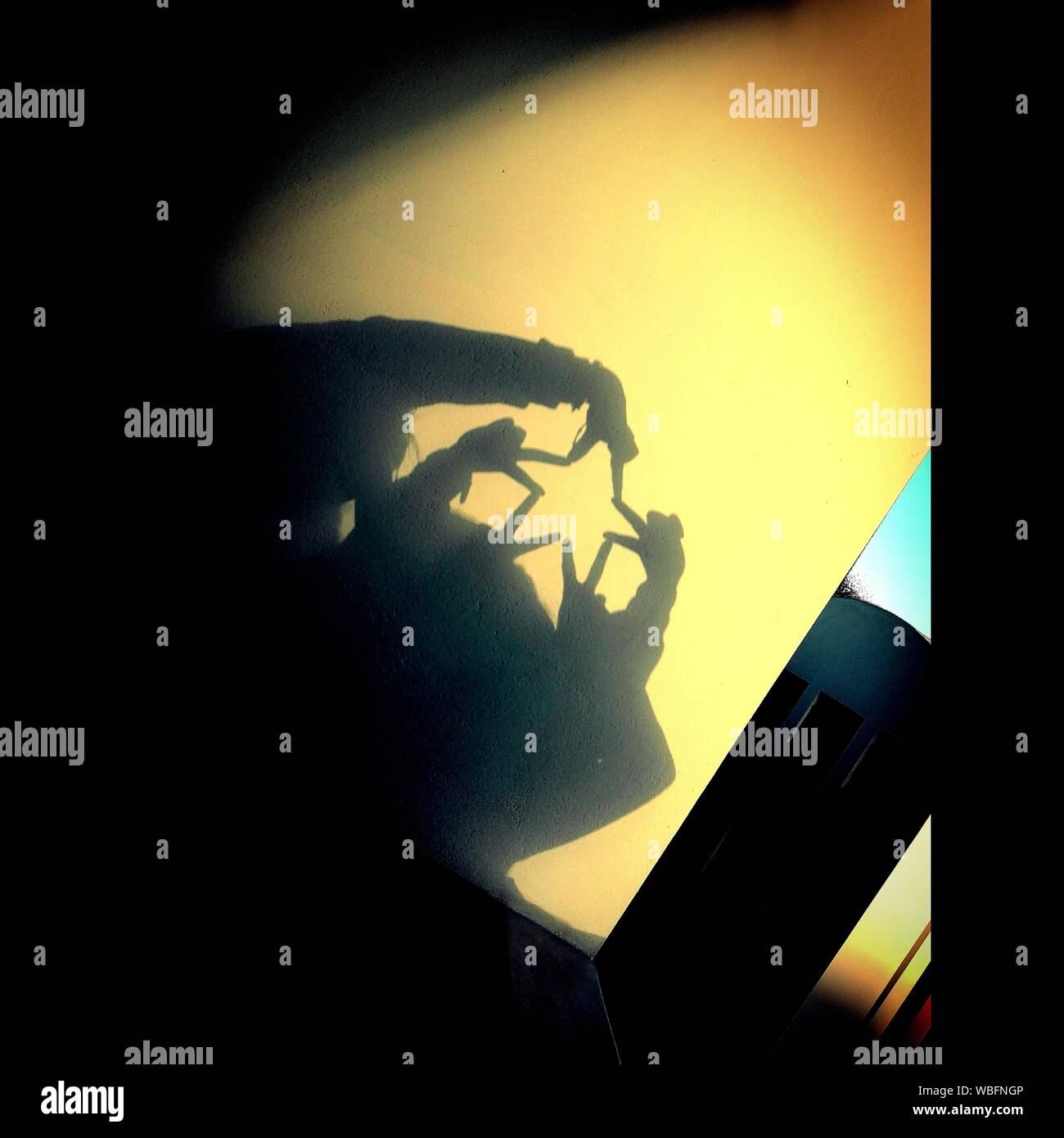 Star shadow hi-res stock photography and images - Alamy