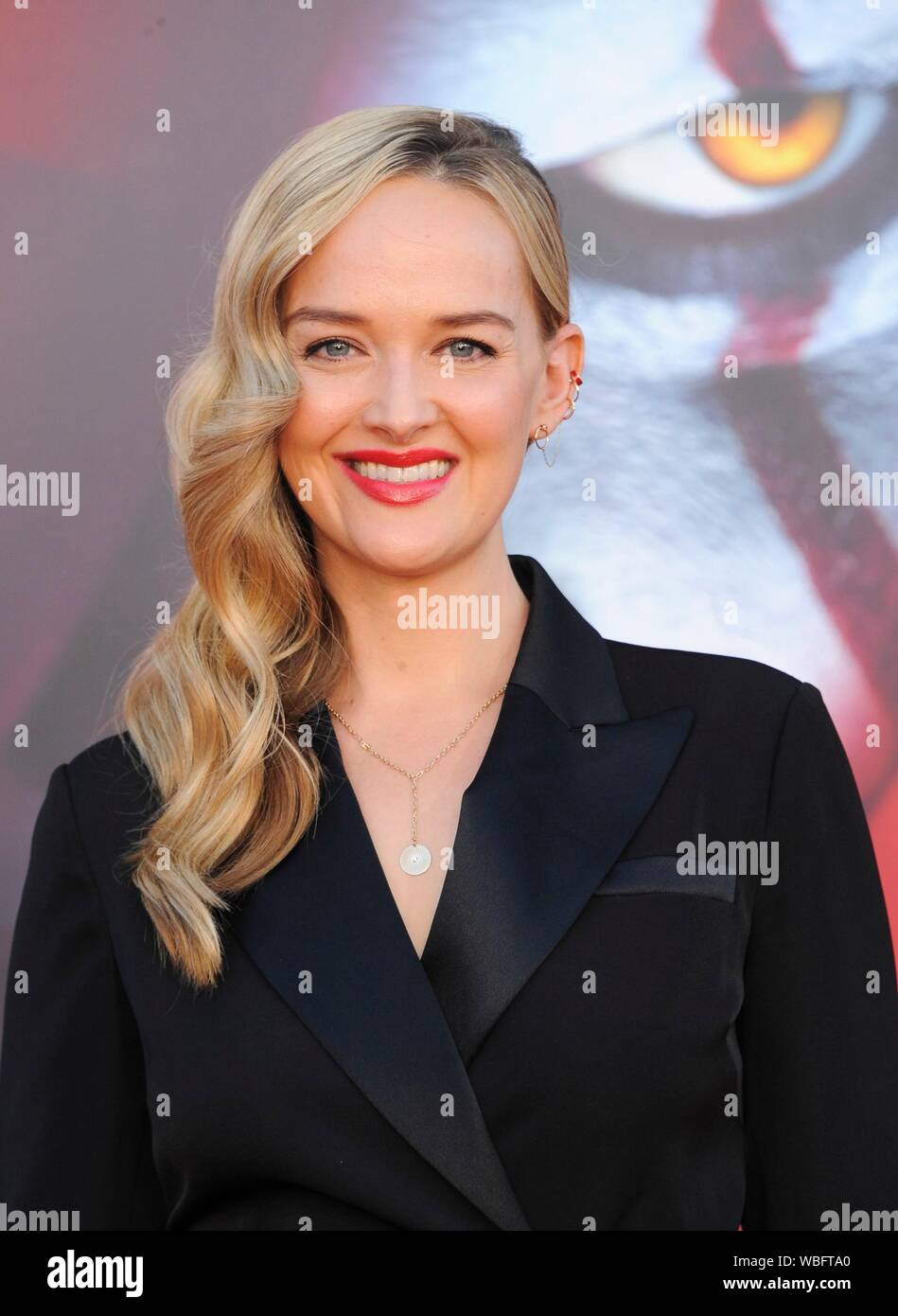 Los Angeles, CA. 26th Aug, 2019. Jessica Weixles at arrivals for IT ...