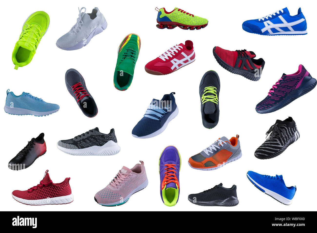 Shoes ladies isolated pile hi-res stock photography and images - Alamy