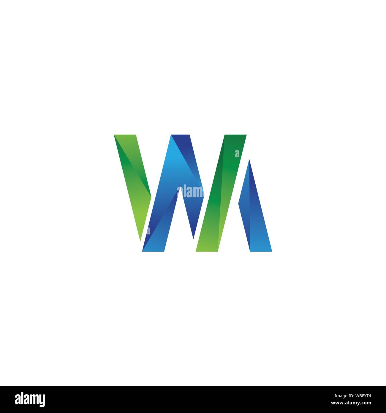 W letter logo and symbol vector Stock Vector Image & Art - Alamy