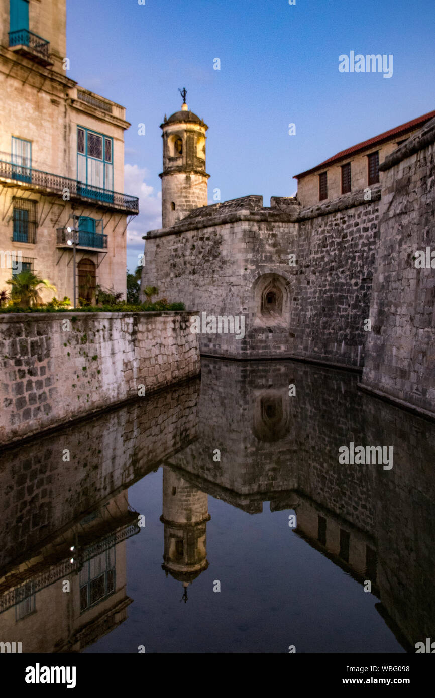 Castillo de la Real Fuerza in Havana, Cuba at sunrise Stock Photo - Alamy