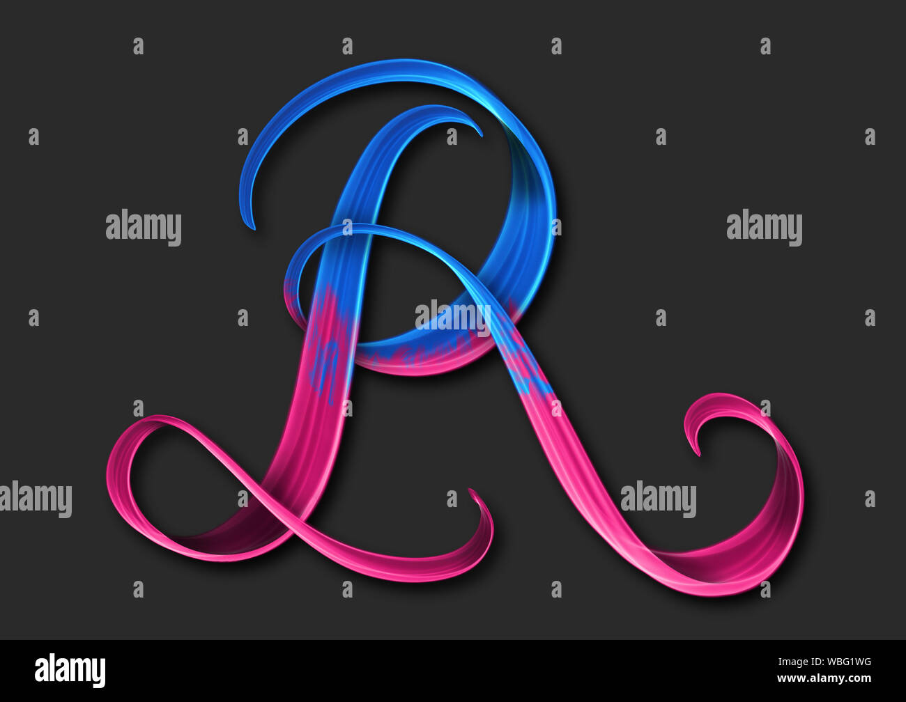 Decorative capital letter r hi-res stock photography and images - Alamy
