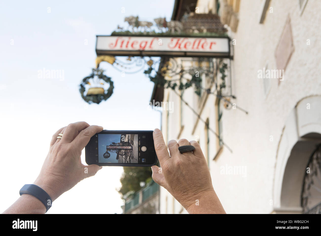 Stiegl logo hi-res stock photography and images - Alamy