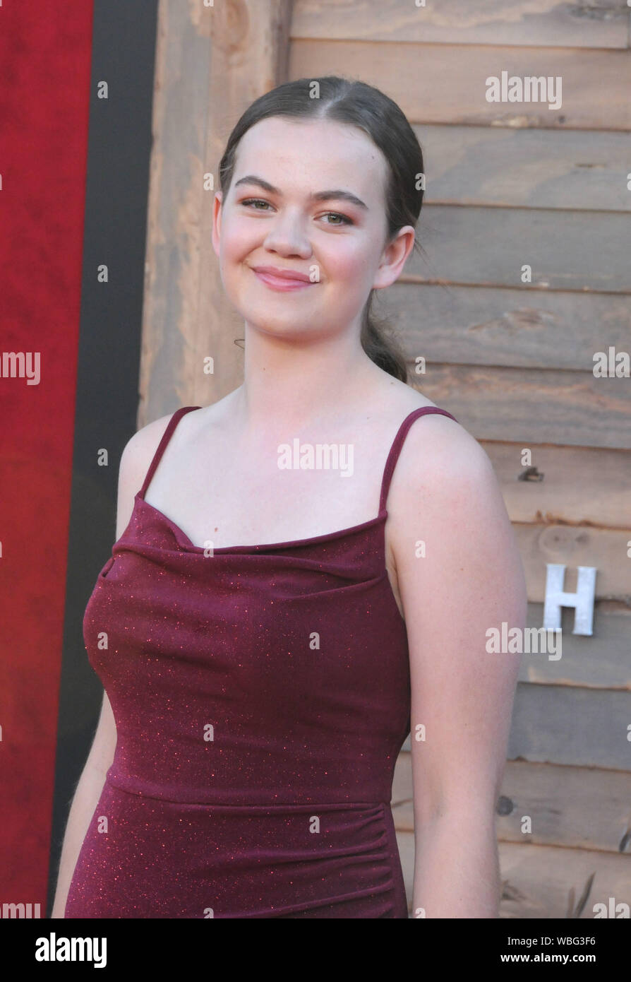 Los Angeles, California, USA 26th August 2019 Actress Megan Carpenter ...