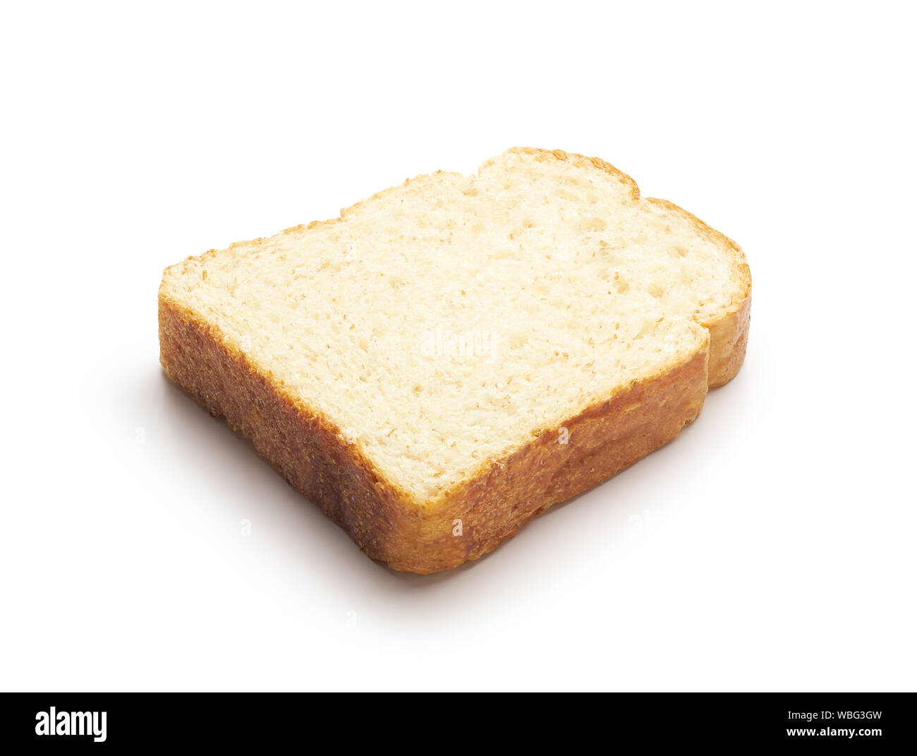 Sliced of bread isolated on white background Stock Photo - Alamy