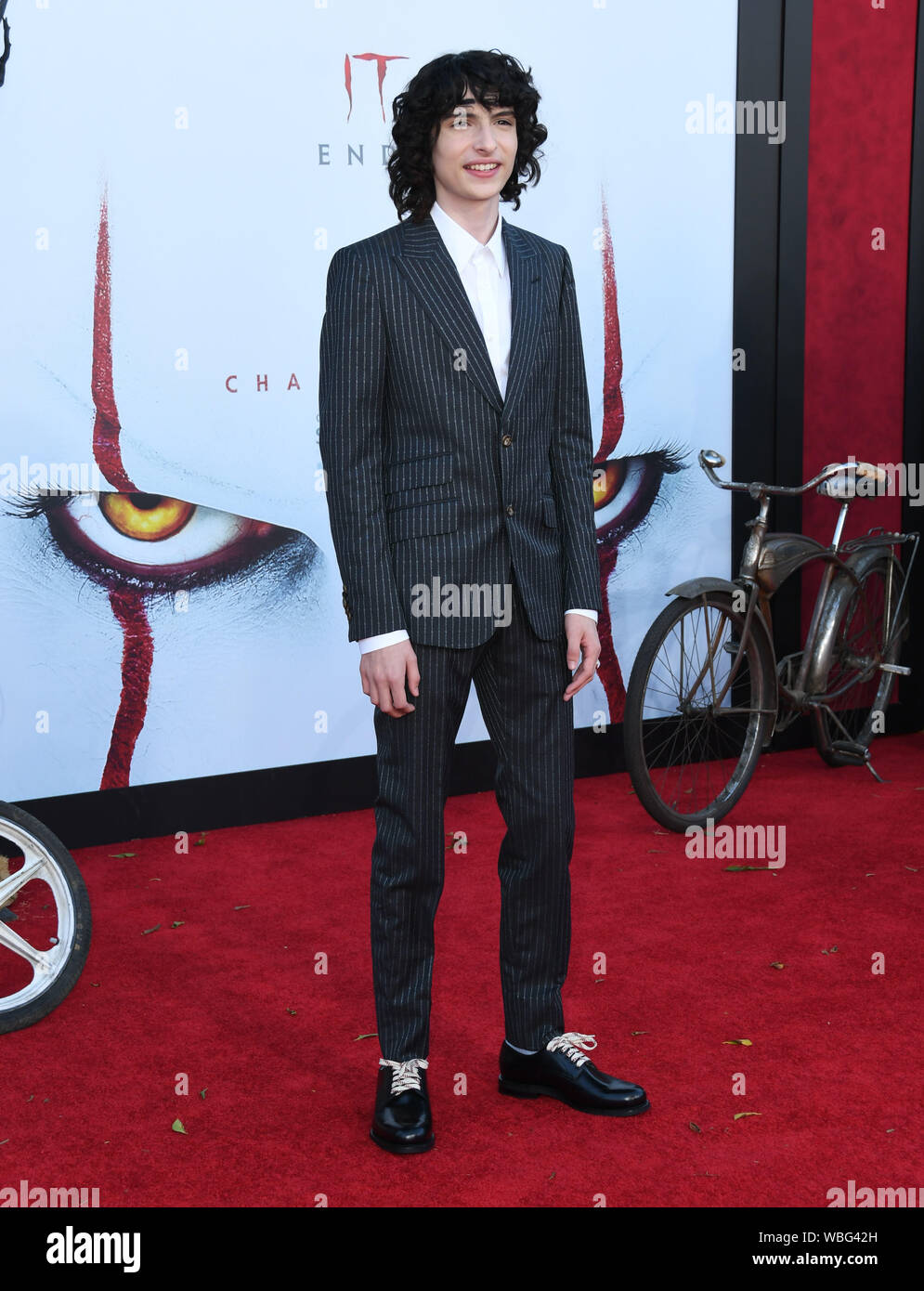 Hollywood, California, USA. 26th Aug, 2019. Finn Wolfhard. "It Chapter ...