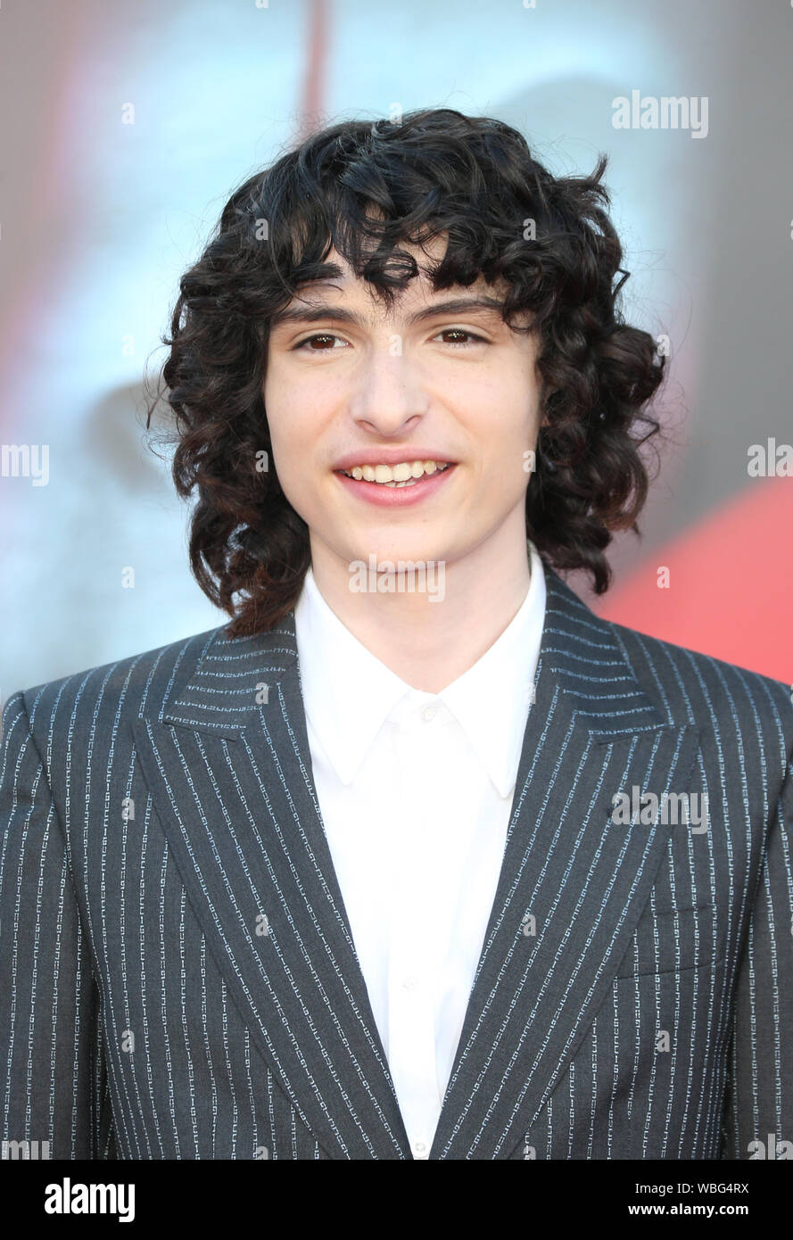 Westwood, Ca. 26th Aug, 2019. Finn Wolfhard, at Premiere Of Warner Bros ...
