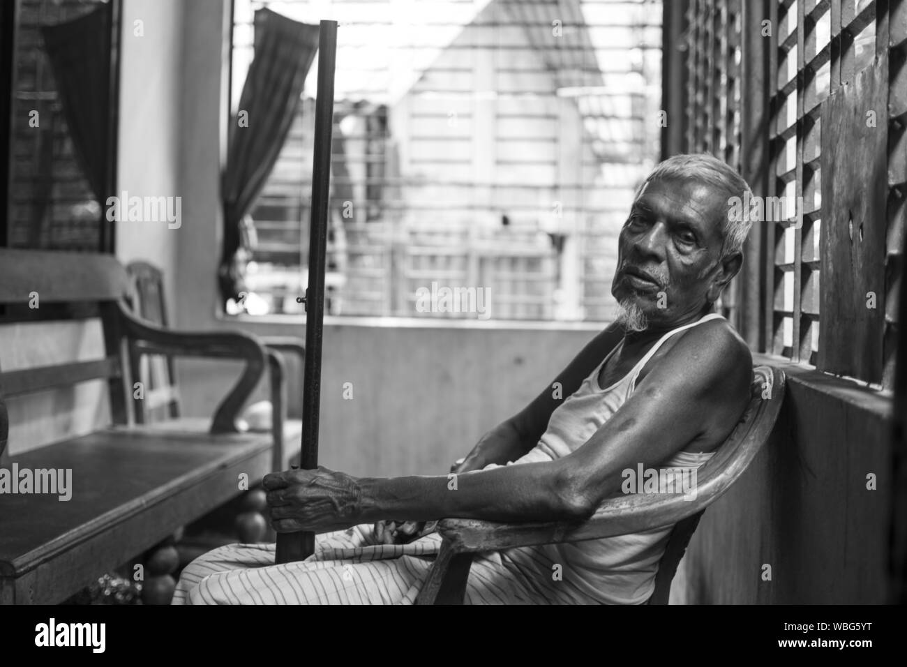 Real old man Black and White Stock Photos & Images - Alamy