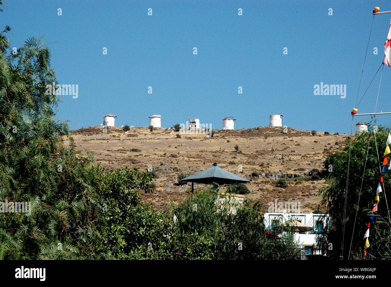 Tanks against blue sky hi-res stock photography and images - Alamy