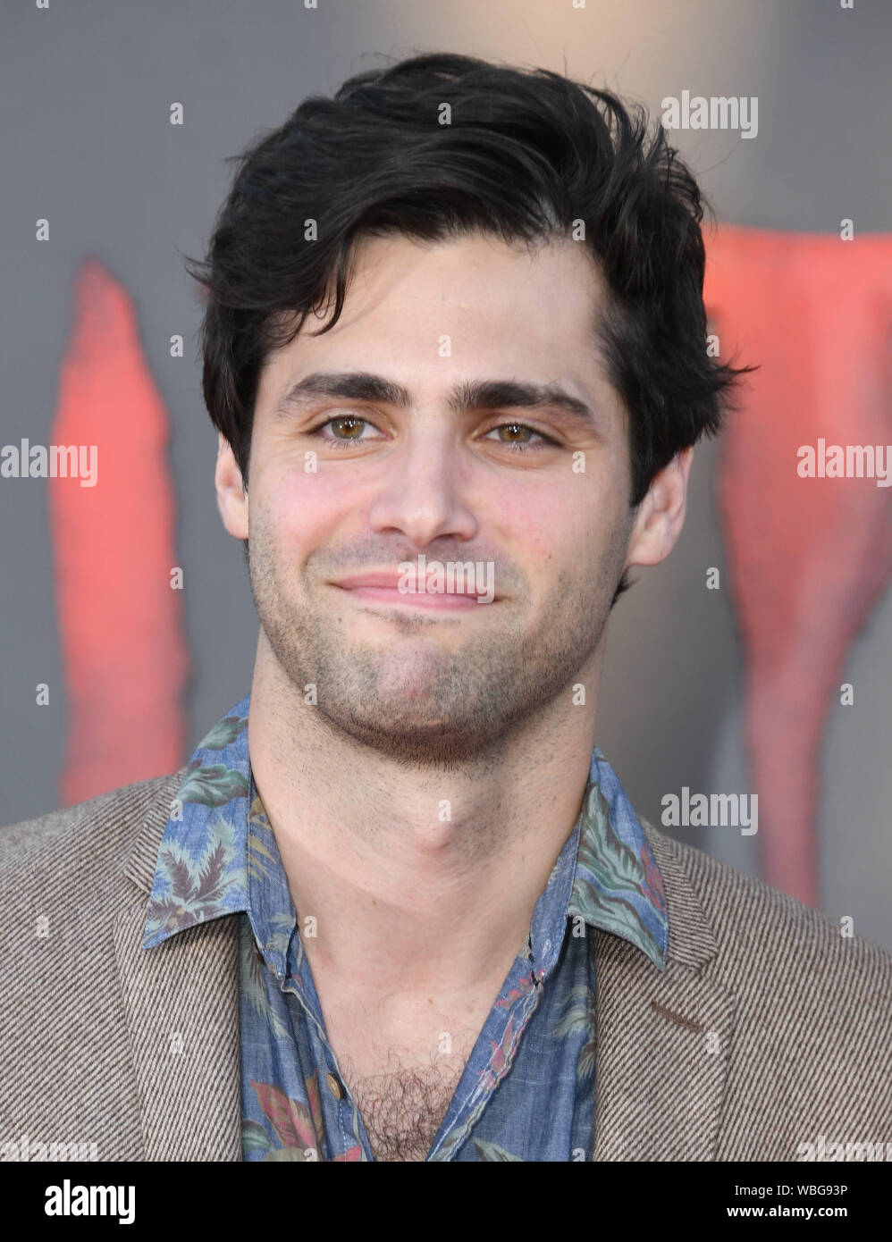 Hollywood, California, USA. 26th Aug, 2019. Matt Daddario. "It Chapter ...