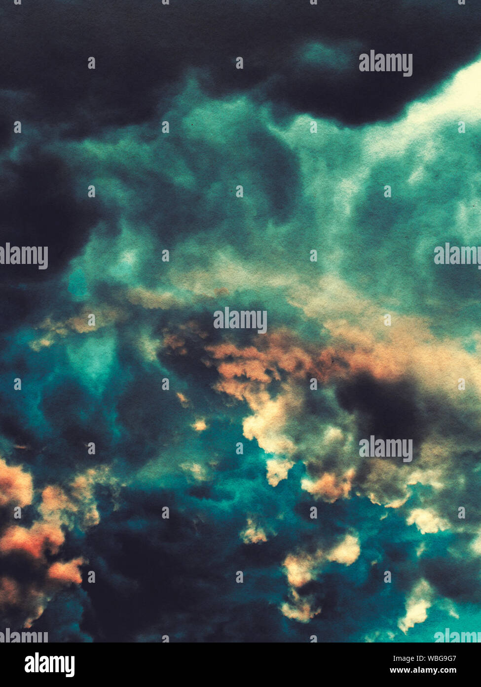 Abstract grunge sky, paper textured cloudy background Stock Photo - Alamy
