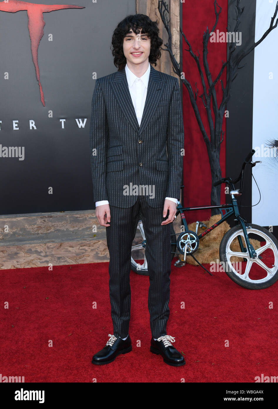 Hollywood, California, USA. 26th Aug, 2019. Finn Wolfhard. "It Chapter ...