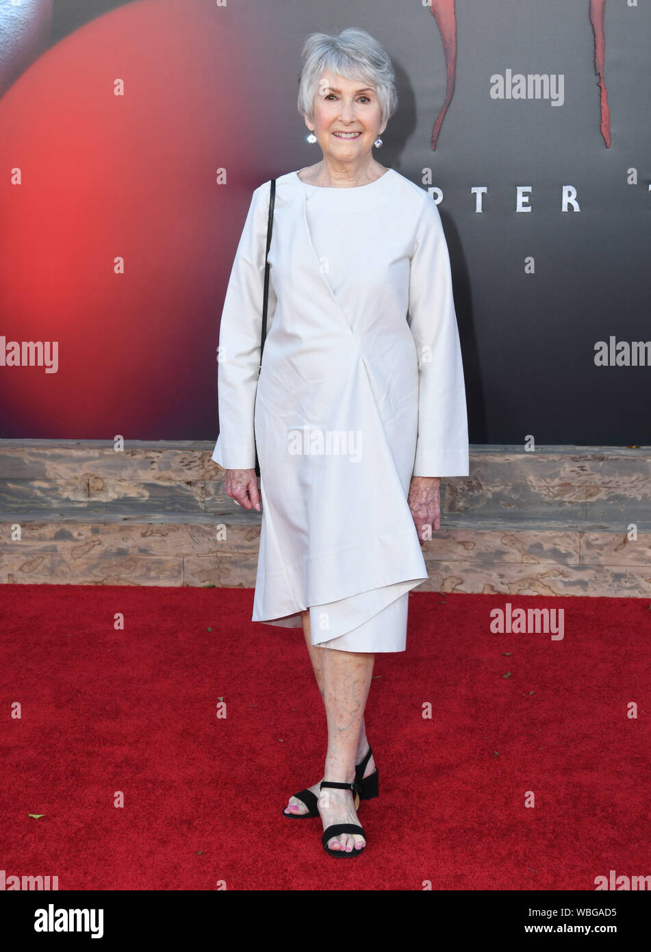 Hollywood, California, USA. 26th Aug, 2019. Joan Gregson. "It Chapter ...