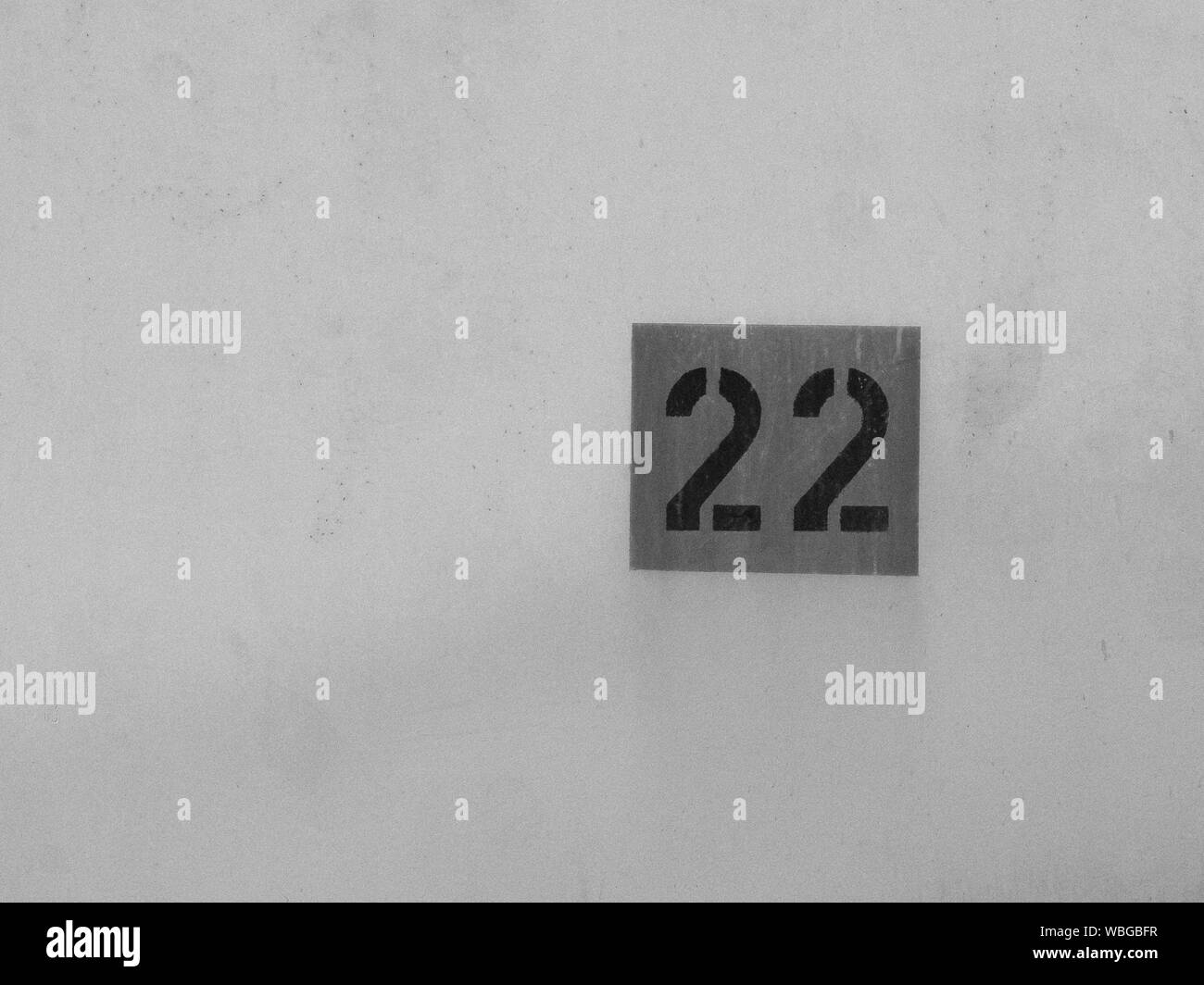 Number 22 Black and White Stock Photos & Images - Alamy