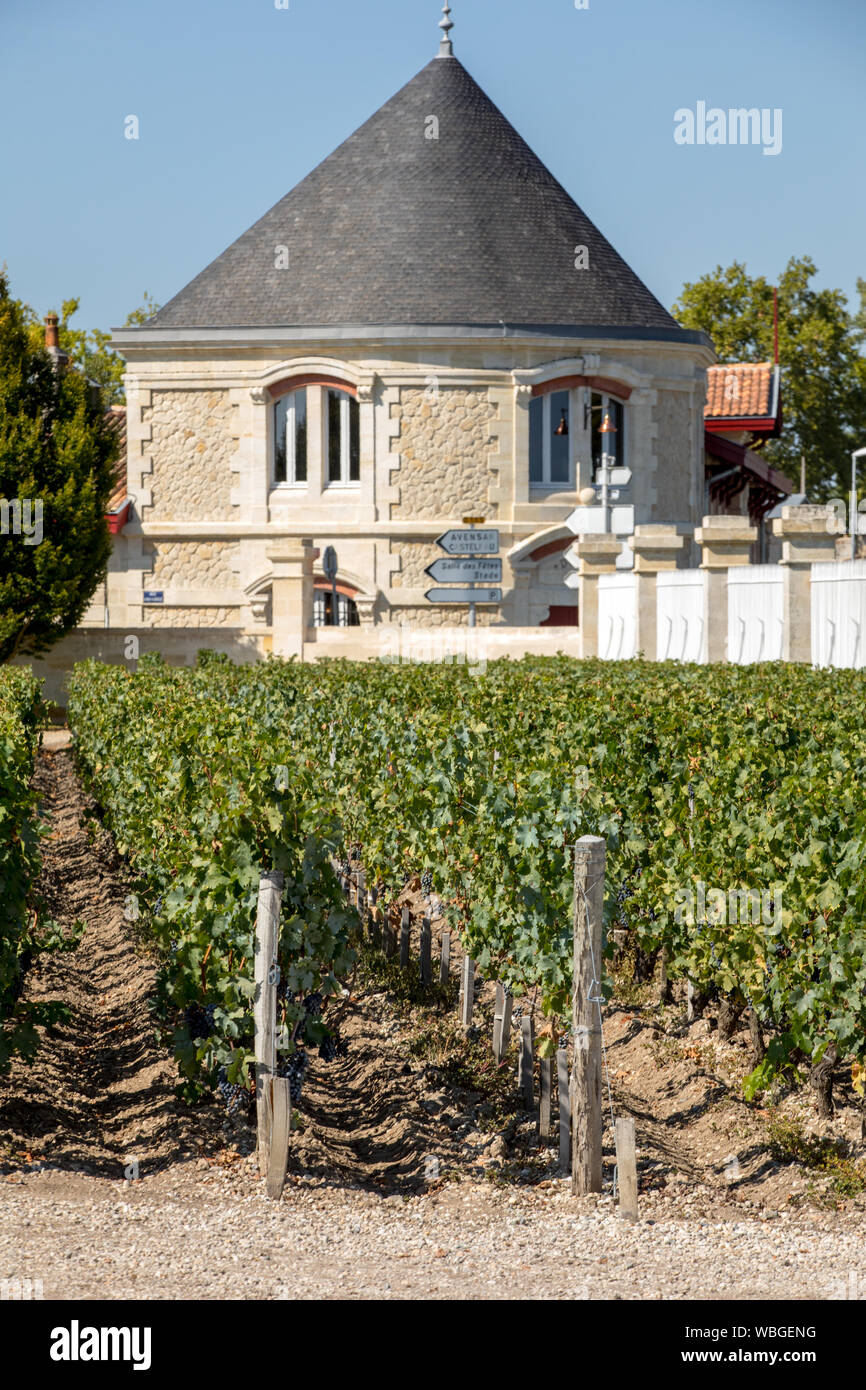 Margaux, France - September 11, 2018: Chateau Marojallia in Margaux ...