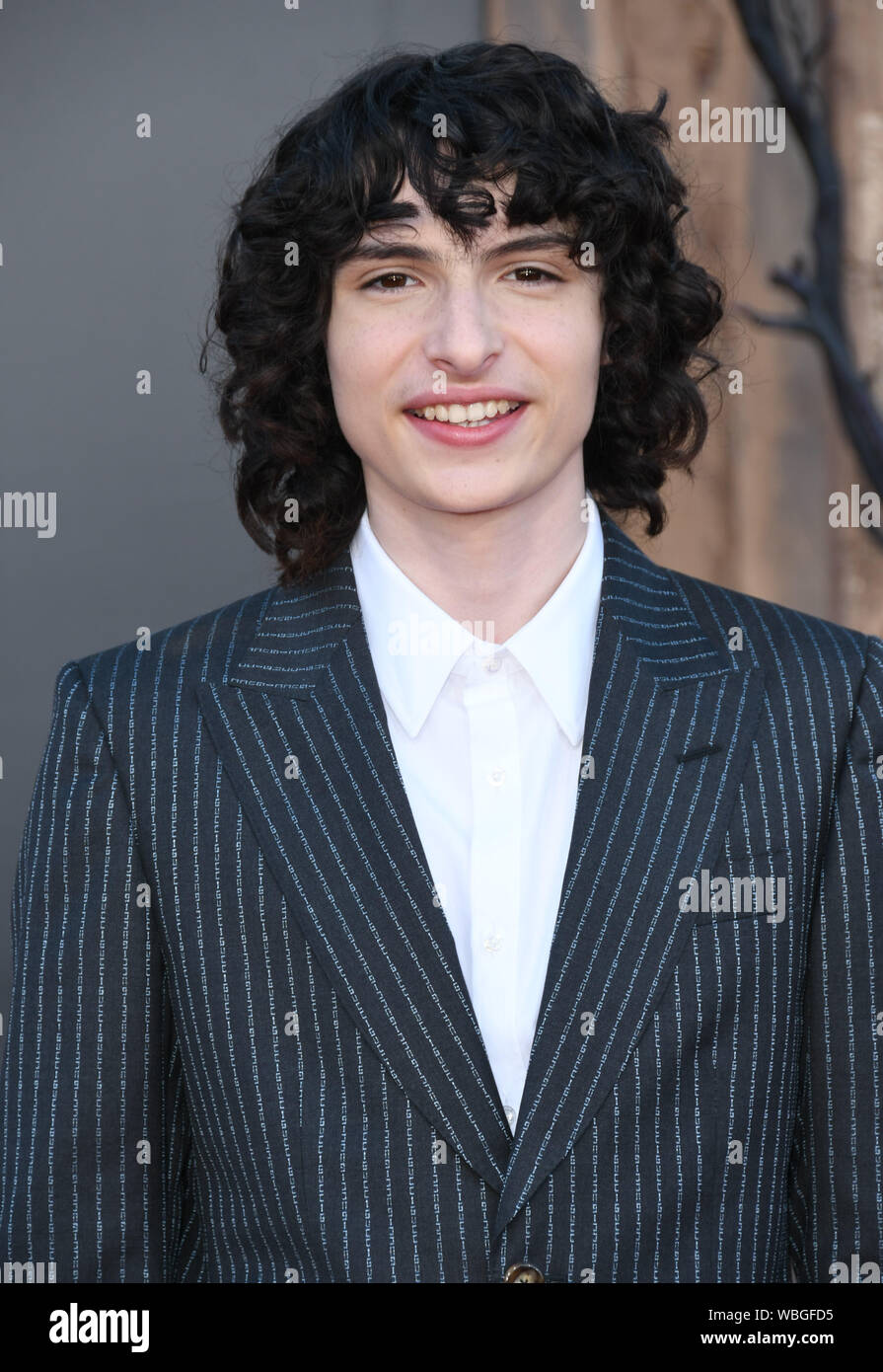 Hollywood, California, USA. 26th Aug, 2019. Finn Wolfhard. "It Chapter Two" Los Angeles Premiere ...